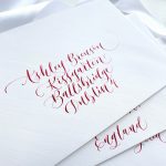 Wedding Calligraphy - Liz Holdsworth Calligraphy | Ireland