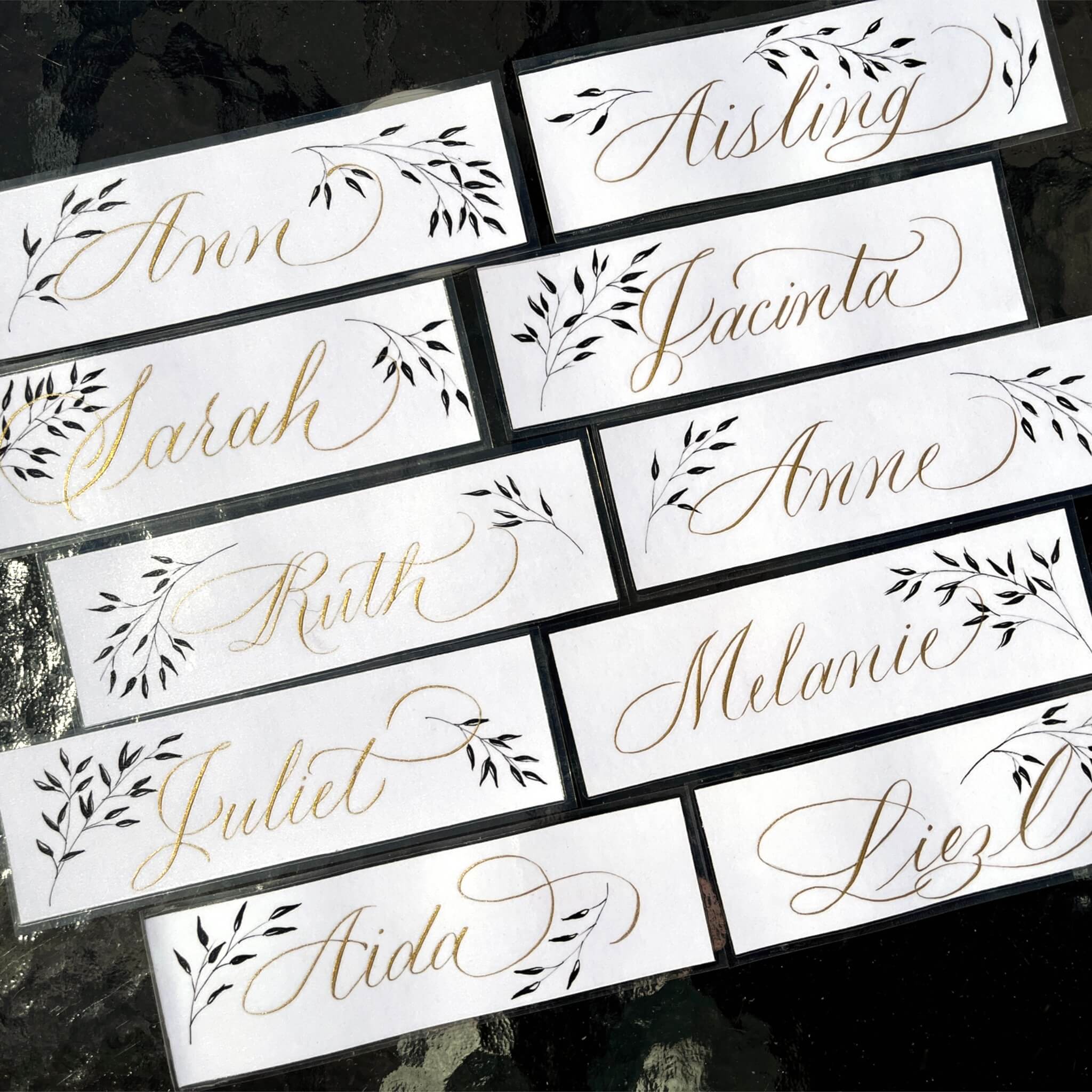 Calligraphy Services - Liz Holdsworth Calligraphy | Ireland